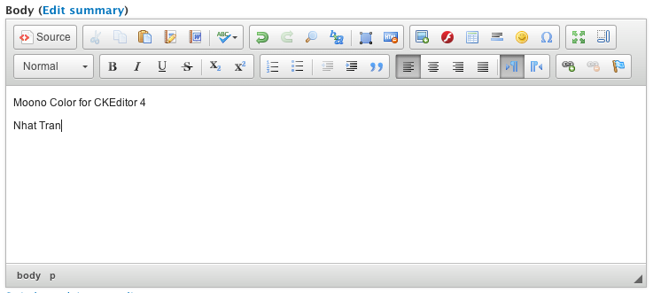 Ckeditor Skin